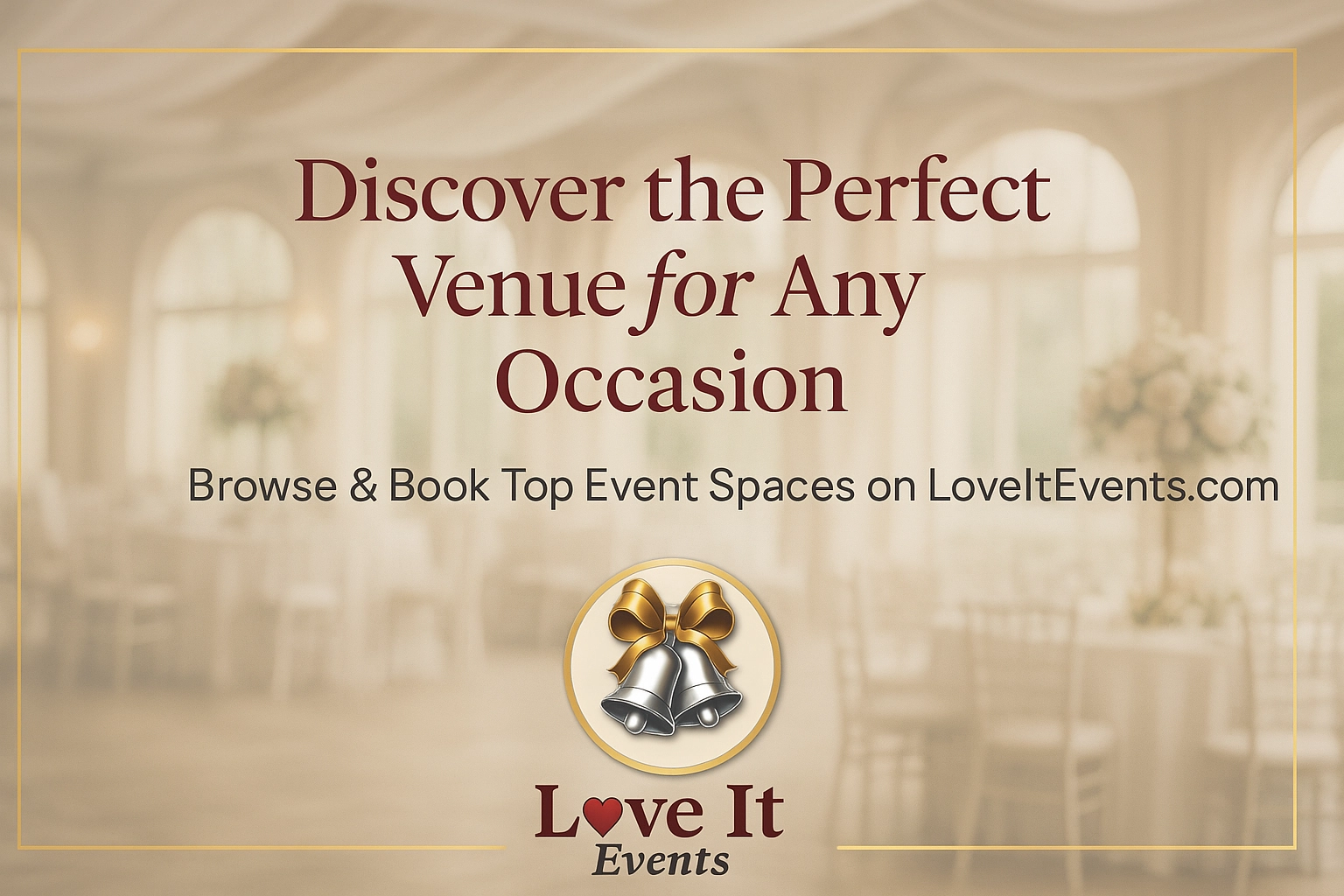 Love It Events - Find Your Perfect Event Venue